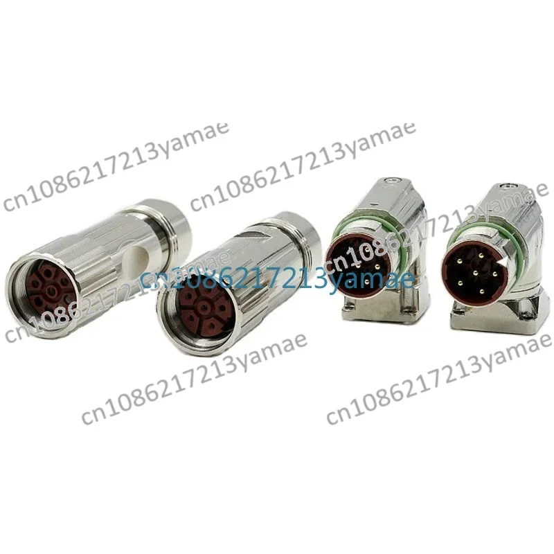 M923-Metal-6-Pin-8-Pin-Cores-Female-Or-Male-Connector-M23-Power-Plug ...