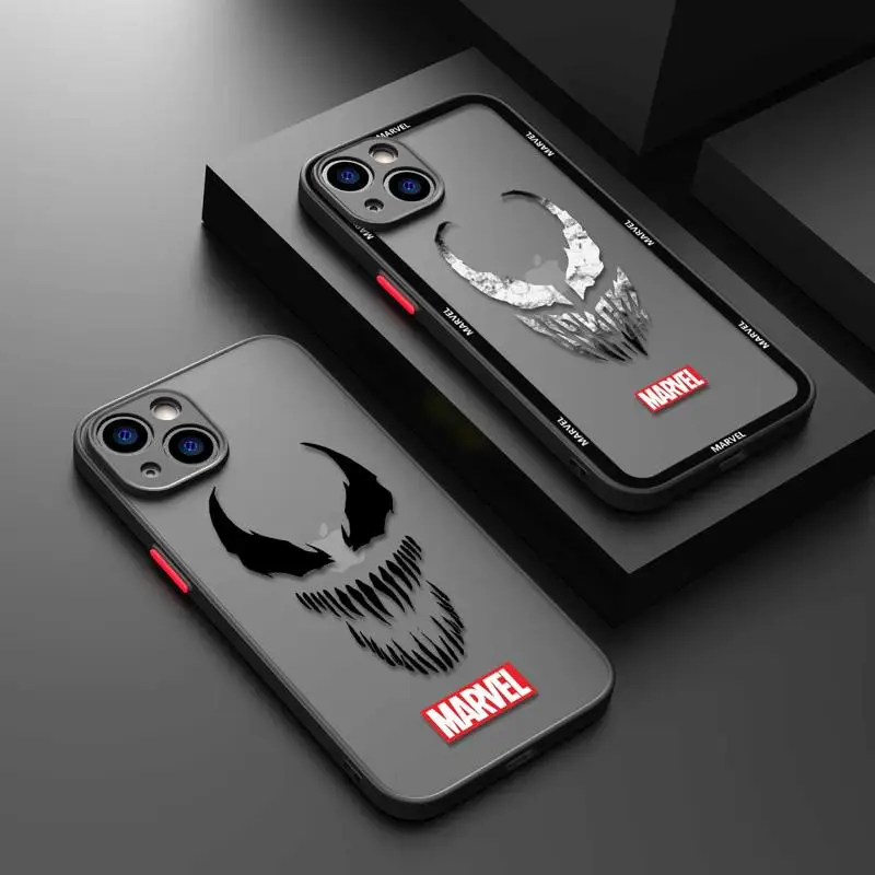 Venom Marvel Phone Case for iPhone 14 13 11 12 Pro Max X XS XR 7 8 6 ...