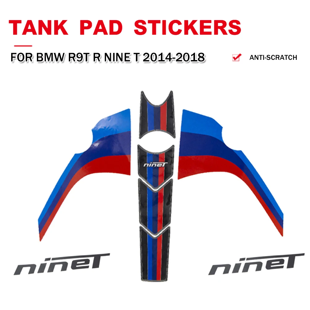 Autocollants-3D-en-R-sine-pour-Moto-BMW-R-NINE-T-R9T-2014-2021-Tampon ...