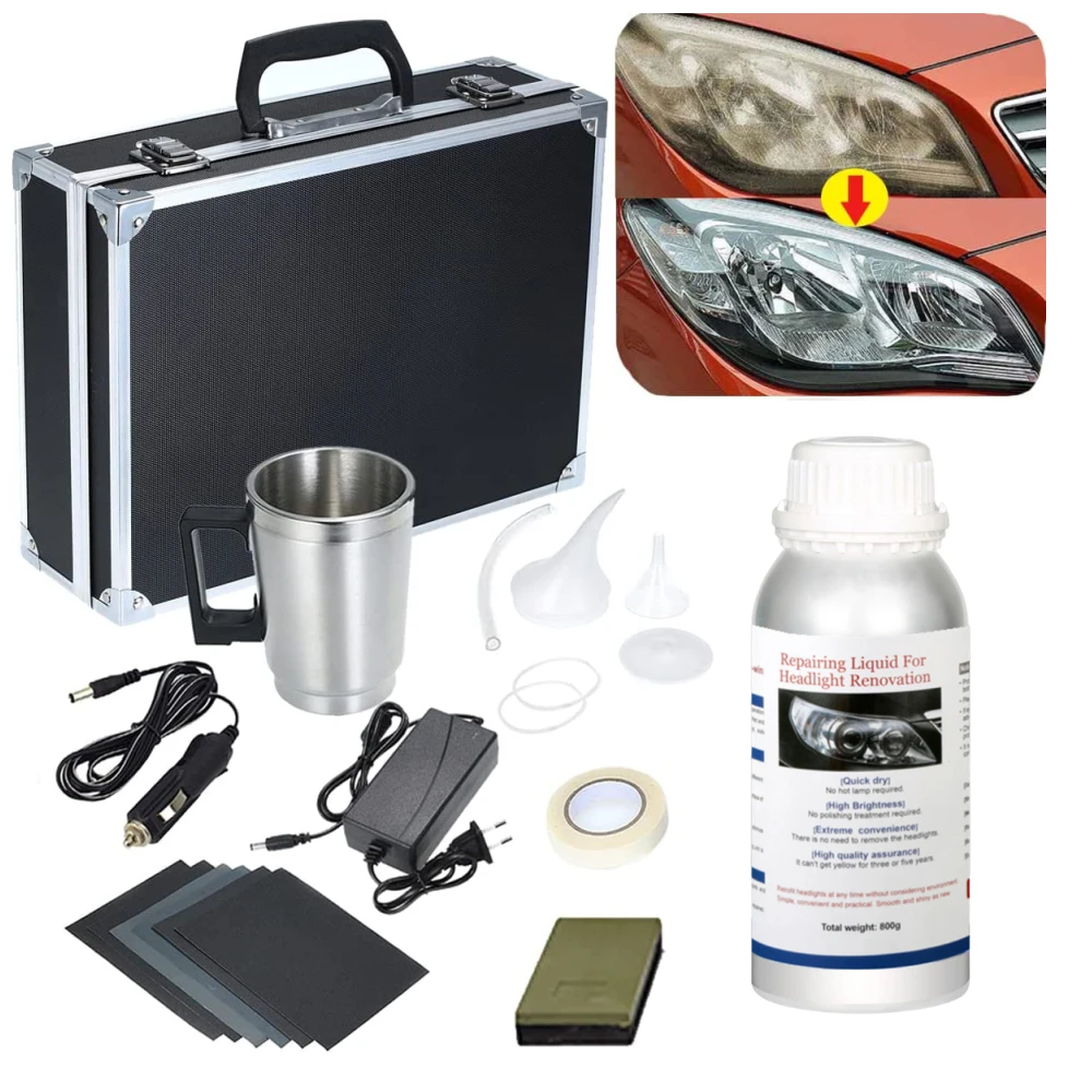 Cleaning Headlights Kit Restoration Headlights Anti-scratch Headlight ...