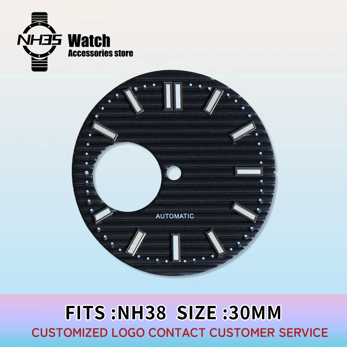 NH38-Hollowing-Out-Watch-Dial-For-Nautil-Seiko-NH38-Automatic-Movement ...