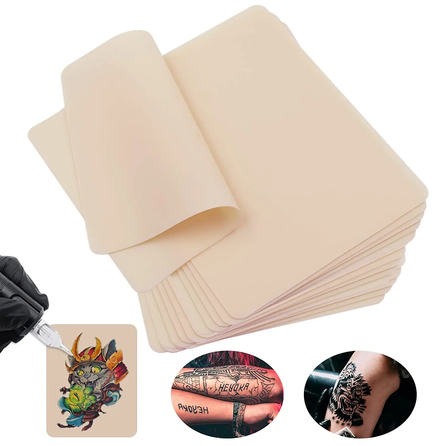 10-5-1pcs-tattoo-practice-skin-Permanent-Makeup-fake-Synthetic-leather ...