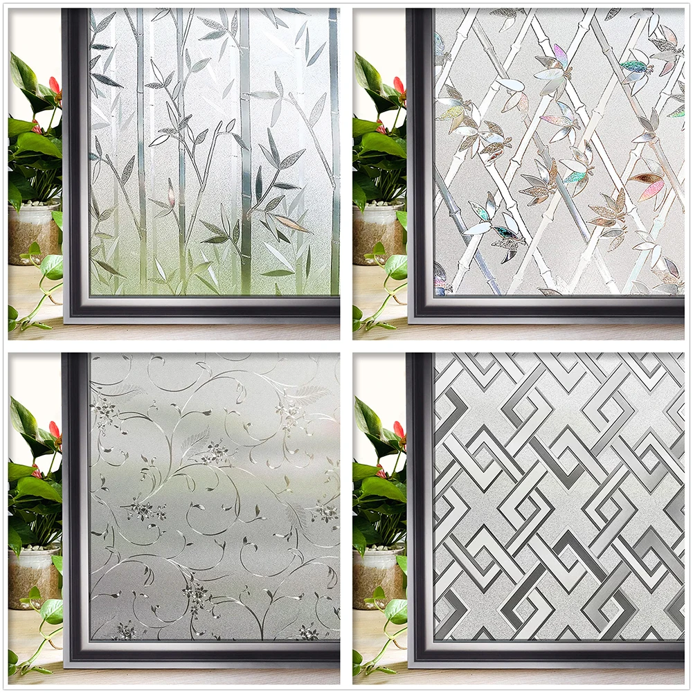 Stained-Glass-Window-Film-Privacy-Frosted-Anti-UV-Static-Cling-Window ...