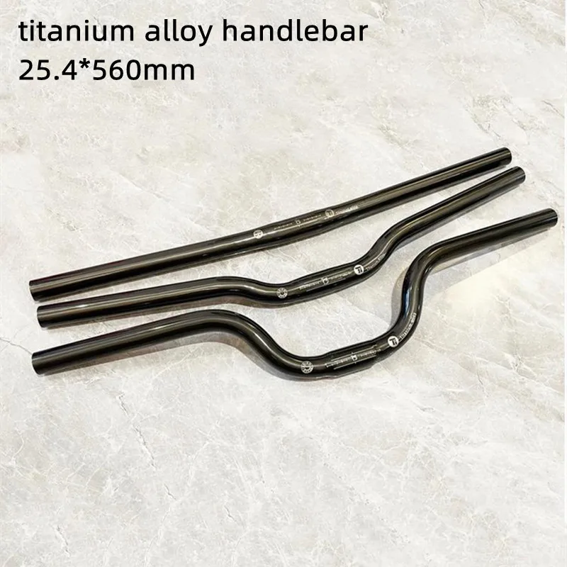 Bicycle-Titanium-Alloy-Handlebar-25-4-560mm-M-S-Handlebar-for-Brompton ...