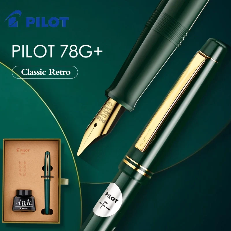 PILOT 78G + pluma estilográfica limitada, juego de estudiantes para ...