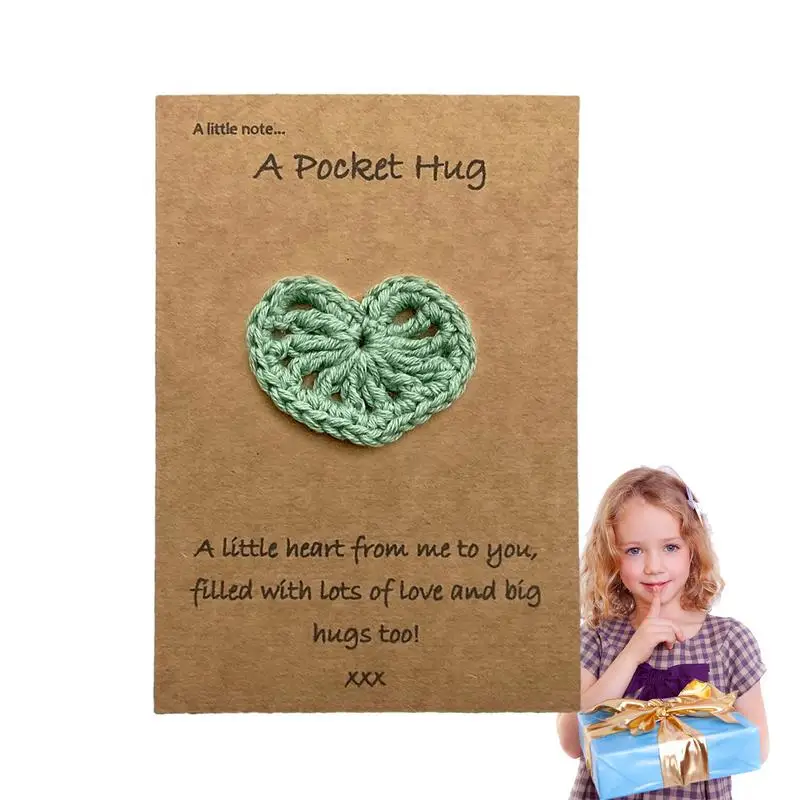 Pocket-Hug-Crochet-Heart-Crochet-Keepsake-Love-Notes-Handmade ...