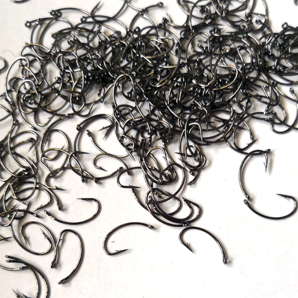 500PCS-Fly-Tying-Hook-Nymph-Bug-Shrimp-Scud-Pupae-Larvae-Caddis-Flies ...