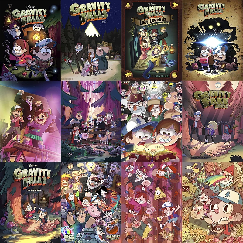 2024-New-5D-DIY-Gravity-Falls-Diamond-Painting-Kit-Diamond-Embroidery ...