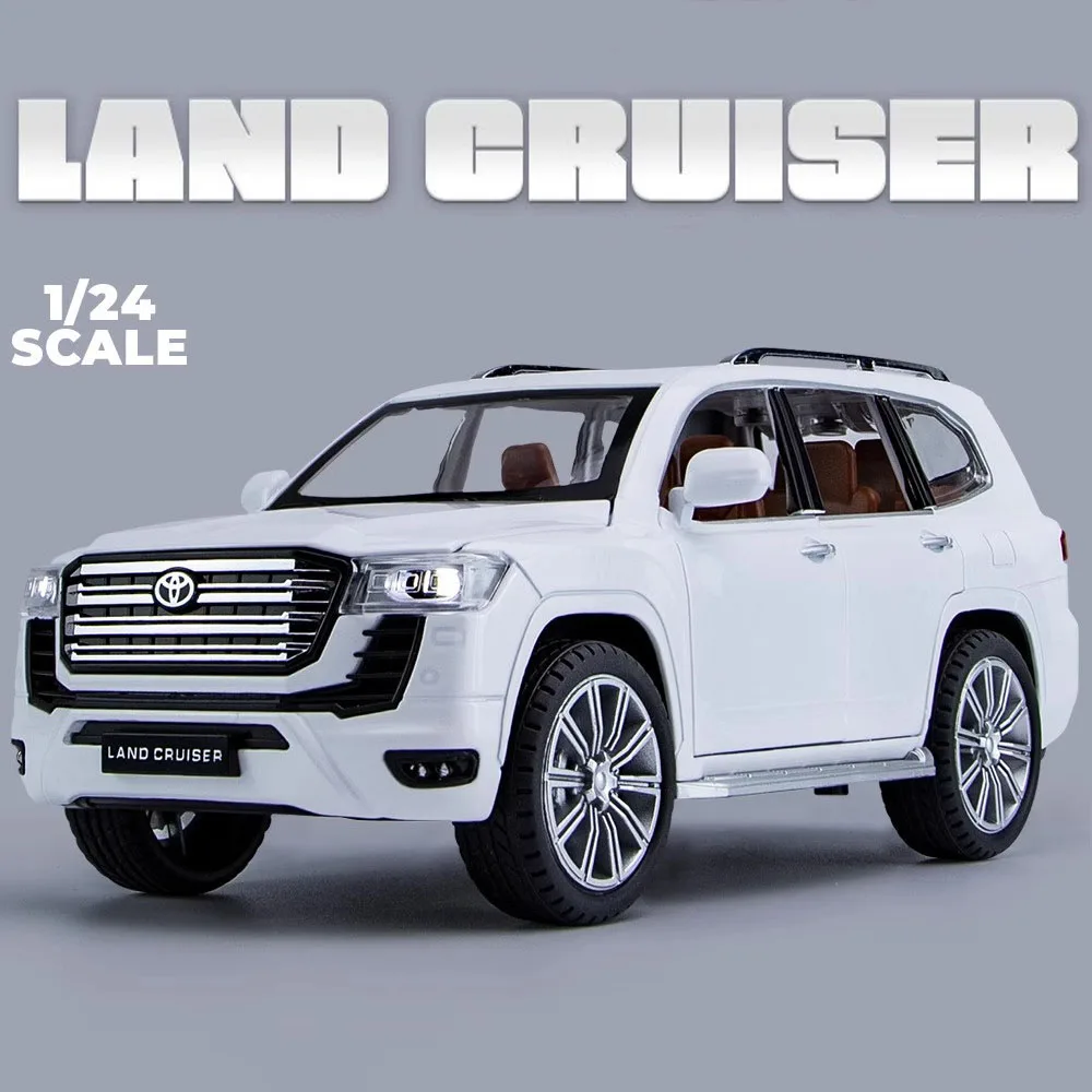 1:24 Land Cruiser LC300 Model Toy Cars Alloy Diecast Off-road Vehicle ...
