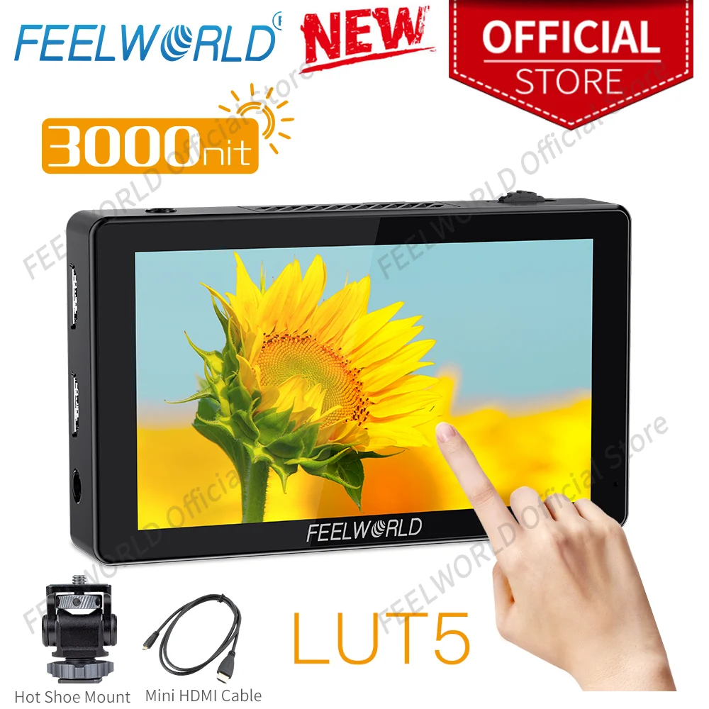 FEELWORLD-LUT5-5-5-Inch-Ultra-High-Bright-3000nit-4K-HDMI-Input-Output ...