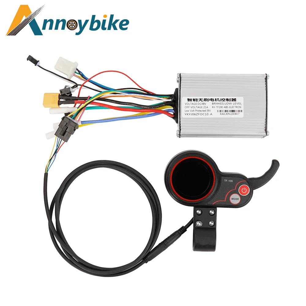 Electric-Bicycle-Controller-With-LCD-Display-36V-350W500W-48V-800W1000W ...
