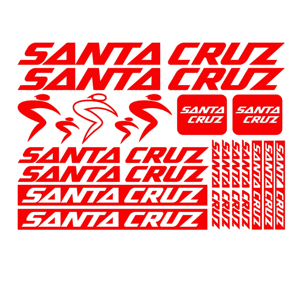 Car Sticker Compatible For Santa Cruz Vinyl Decal Kit For Bicycle Bike ...
