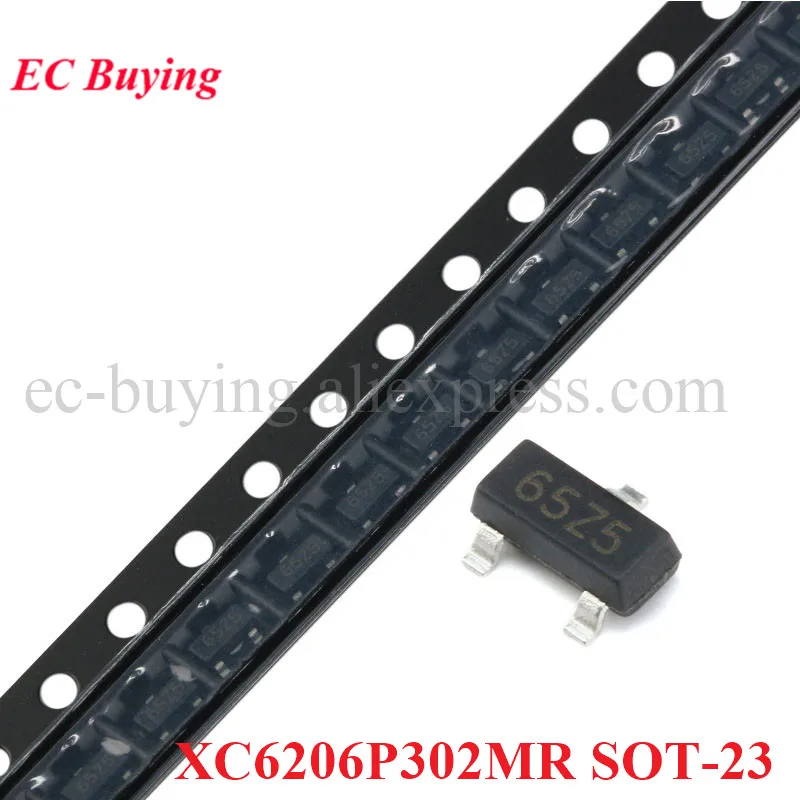 50pcs/10pcs XC6206P302MR SOT23 XC6206P302 XC6206 SOT-23 3V Current ...