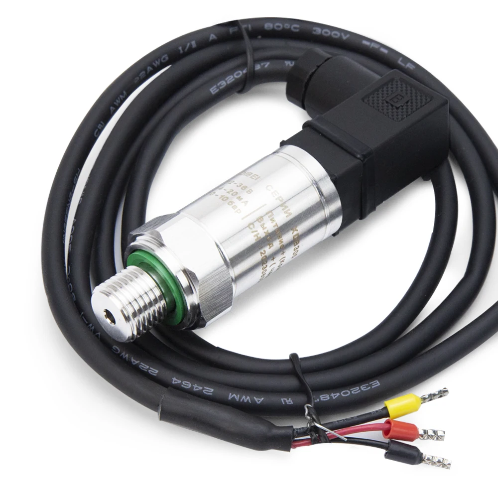 Sensor tekanan air, oli, gas, G1/4, 12-36V, 4-20 mA, 0-600 bar, sensor ...