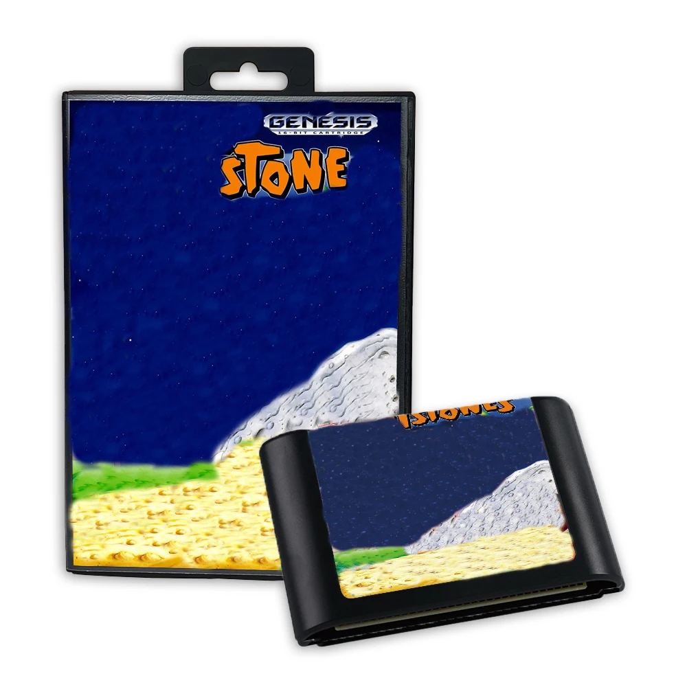 The-Flintstonesed-USA-EUR-MD-Game-Cartridge-Box-Manual-For-Sega-16-bit ...