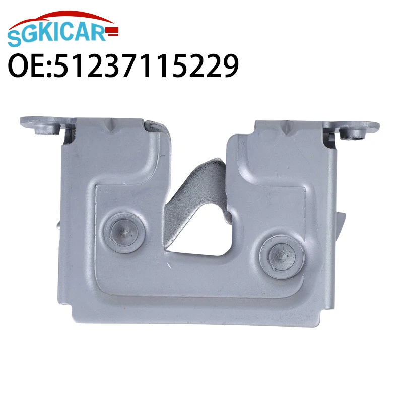 51237115229 51232753419 Car Cover Lock Latch Hood For BMW 1 3 5 6 ...
