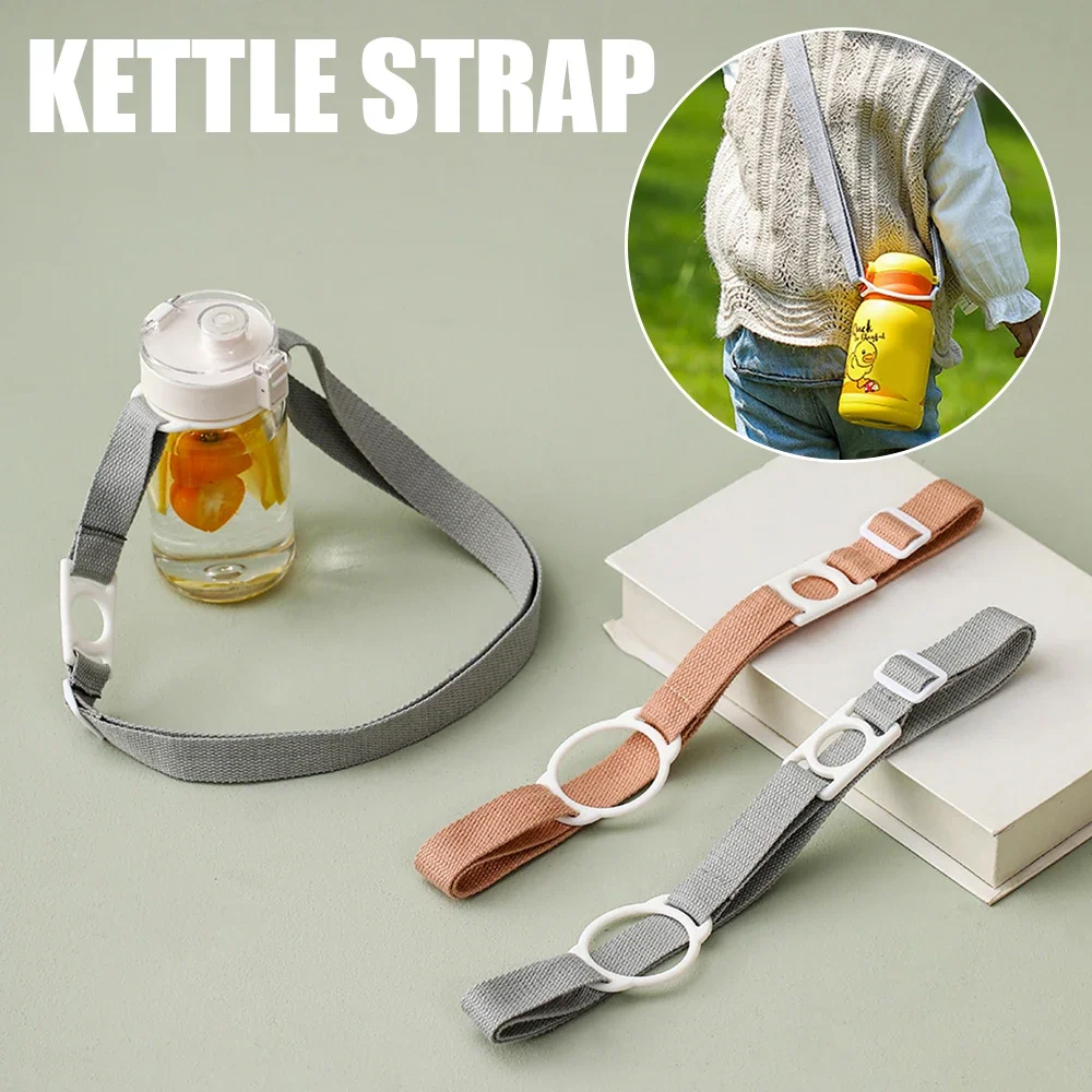 Adjustable Water Bottle Holder Strap DIY Cup Shoulder Strap Portable ...