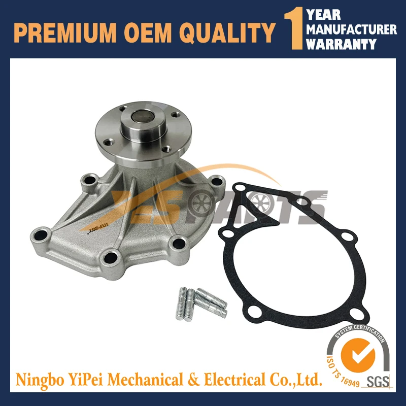 Water Pump For ISEKI 621361000100 TRACTOR E3AD1 3AD1 TA210 TL2100 TU220 ...
