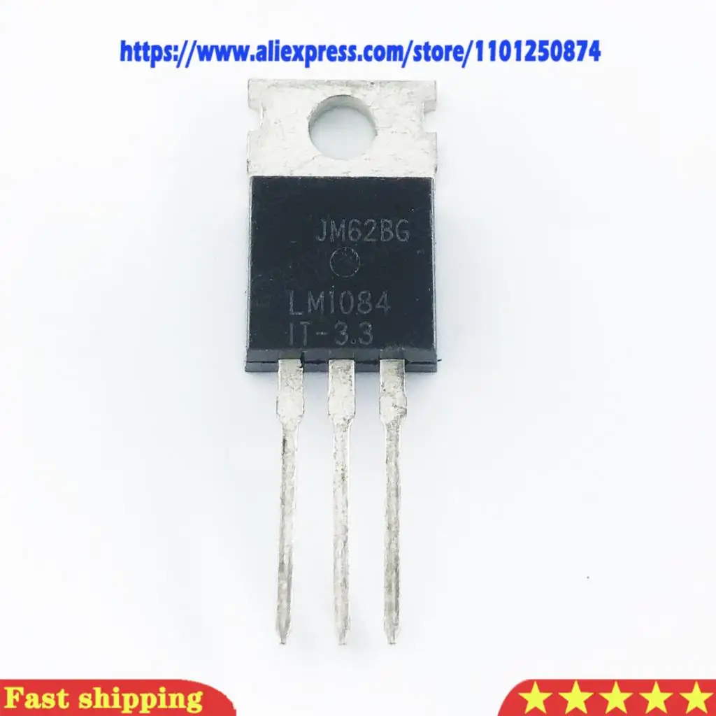 5 piezas-10pcs LM1084 LM1084IT-ADJ LM1084IT-5.0 LM1084IT-3.3 LM1084IT ...