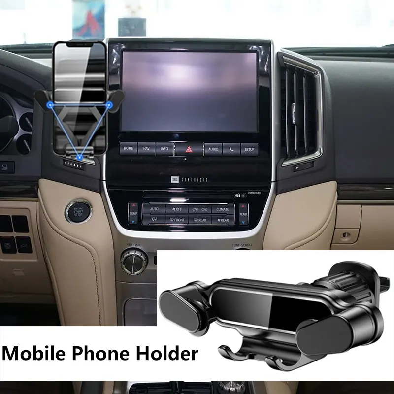 Gravity-Car-Phone-Holder-For-Toyota-Land-Cruiser-kdj-120-lj70-lc200-Air ...