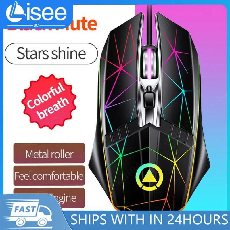 USB-Wired-Gaming-Mouse-Optical-Computer-Mouse-for-PC-Laptop-3-Keys ...