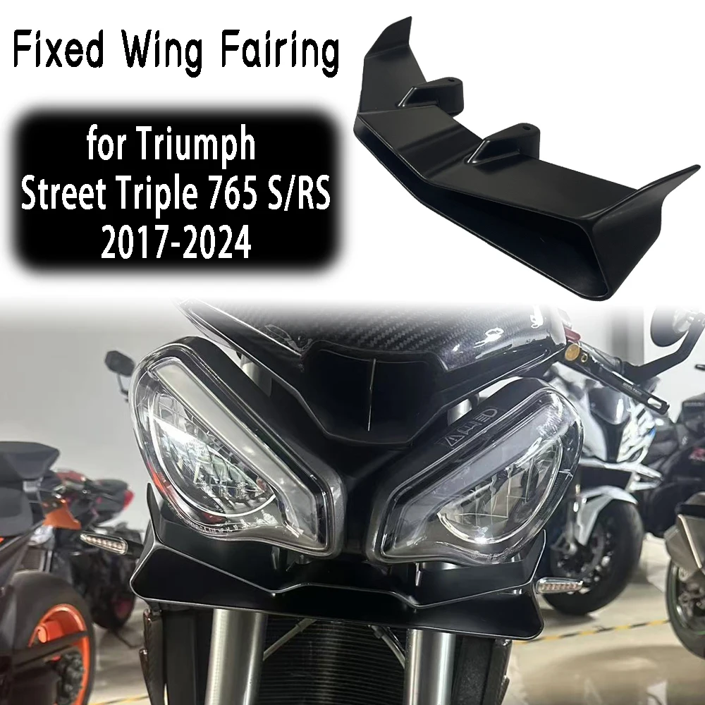 For Triumph Street Triple 765 S/RS 2017-2024 Fixed wing fixed wing ...