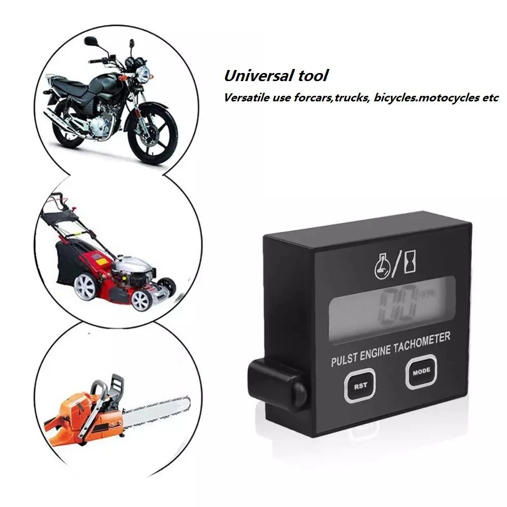 Chain Saw Tachometer Gasoline Engine Lawn Mower High Tachometer Digital ...