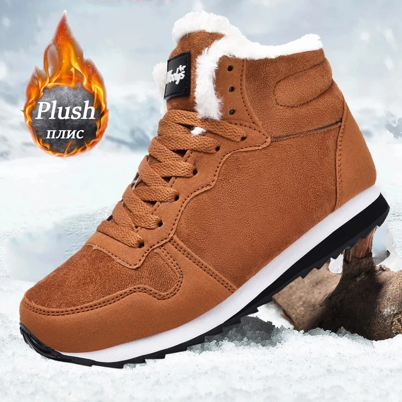 Women-Boots-Comfortable-Winter-Shoes-Women-Boots-Warm-Winter-Sneakers ...