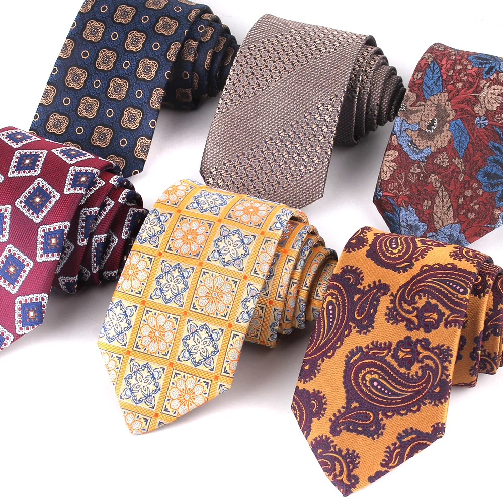 Paisley-Neck-Ties-For-Men-Women-Casual-Floral-Tie-Suits-Skinny-Ties-Boy ...