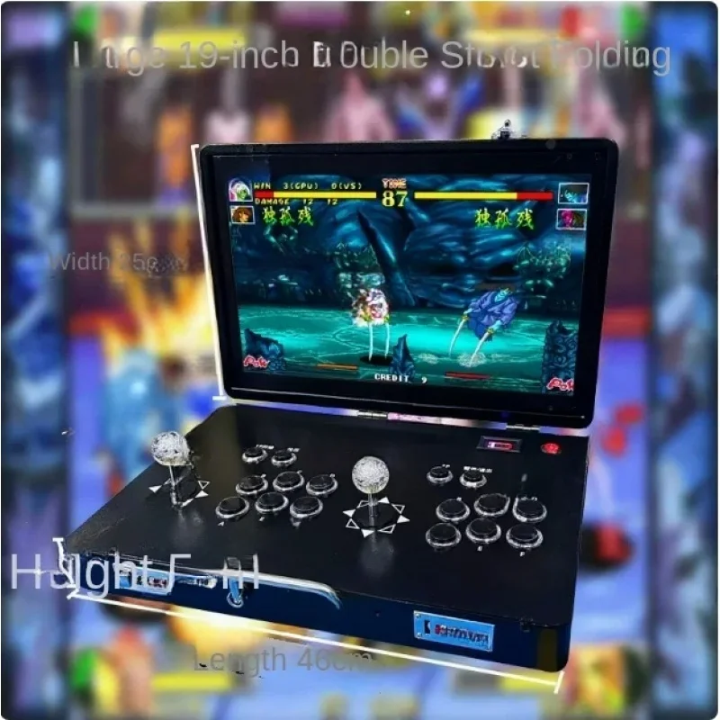 Game-Console-2024-New-Portable-Folding-All-In-One-Double-Big-Joystick ...