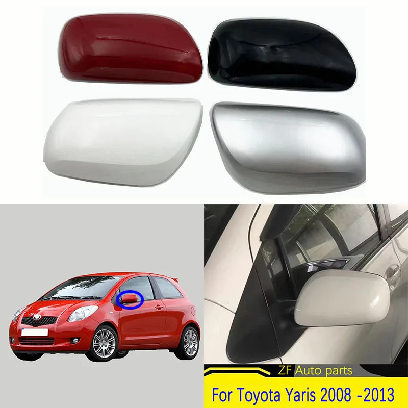 For-Toyota-Yaris-2008-2009-2010-2011-2012-2013-Outside-Rearview-Mirror ...