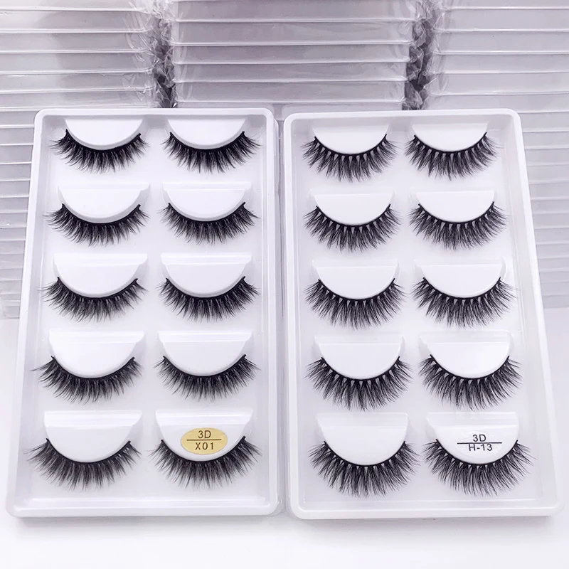 C-lios-de-vison-falso-natural-longo-grosso-3d-tira-c-lios-maquiagem-c ...