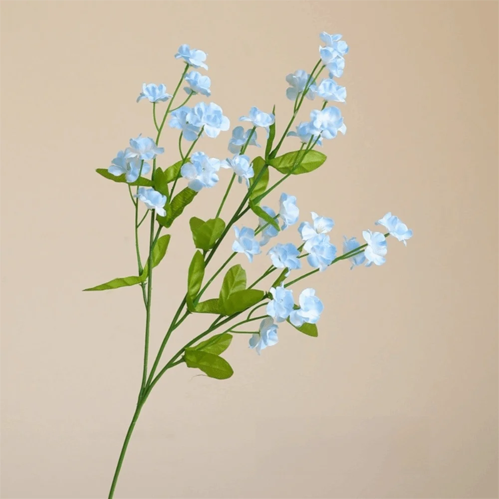 Real Touch Forget-Me-Not Artificial Forget-Me-Not Flowers 47cm Silk ...