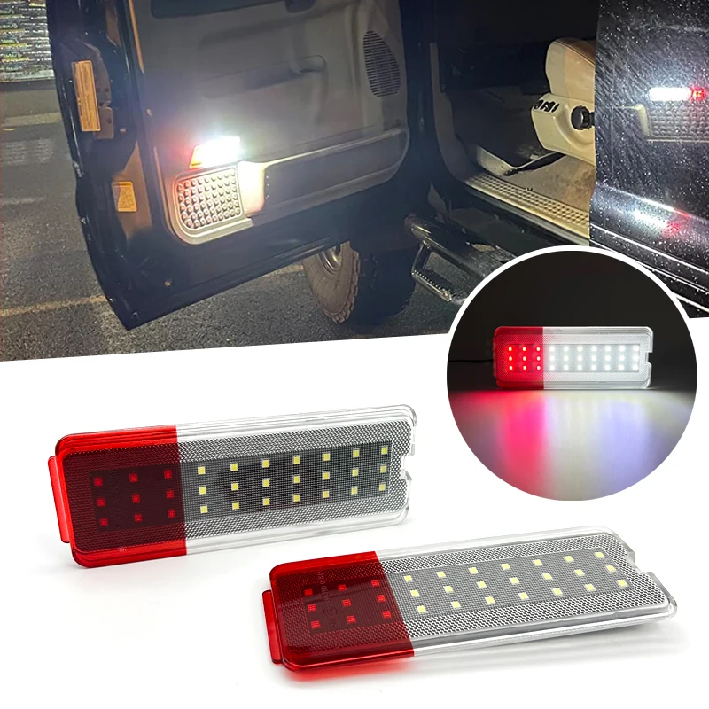 White-Red-LED-Door-Light-For-Ford-F250-F350-F450-F550-Super-Duty-1999 ...