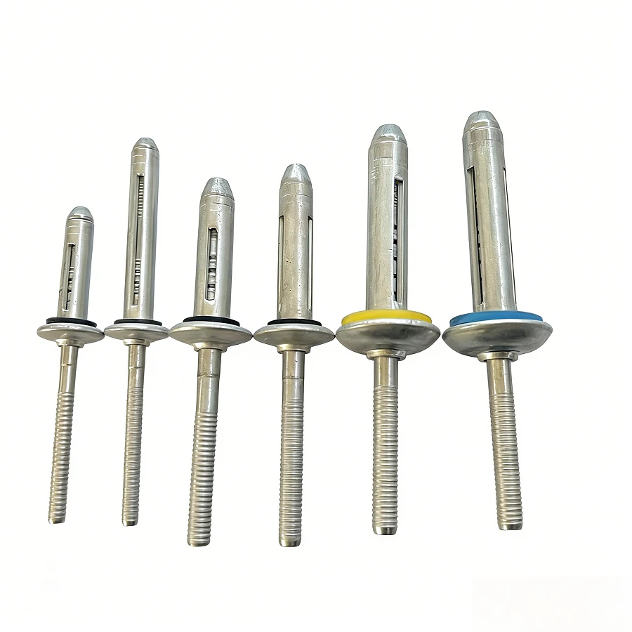 10pcs All Aluminum Waterproof Bulb Type Dome Head Blind Rivets Triform ...