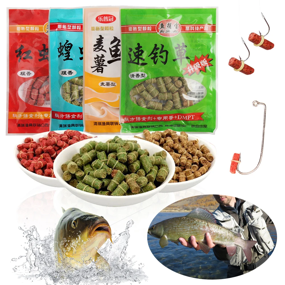 Carp-Fishing-Bait-Food-Insect-Particle-Boilie-Pellets-Hook-Up-Baits ...
