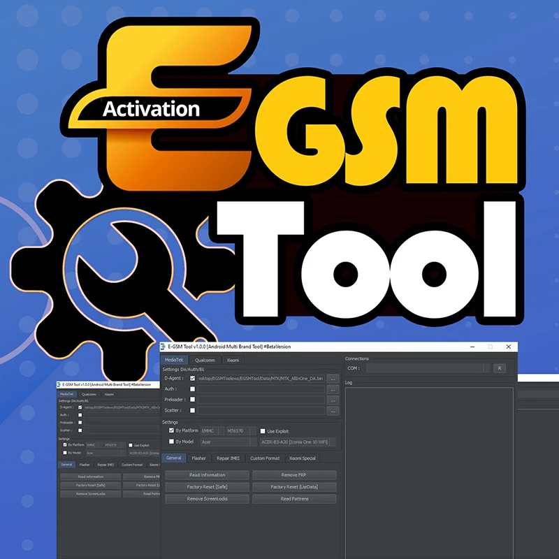 E-gsm Tool Act 1 Year Repair Imei Frp For Huawei Xiaomi Oppo Infinix ...