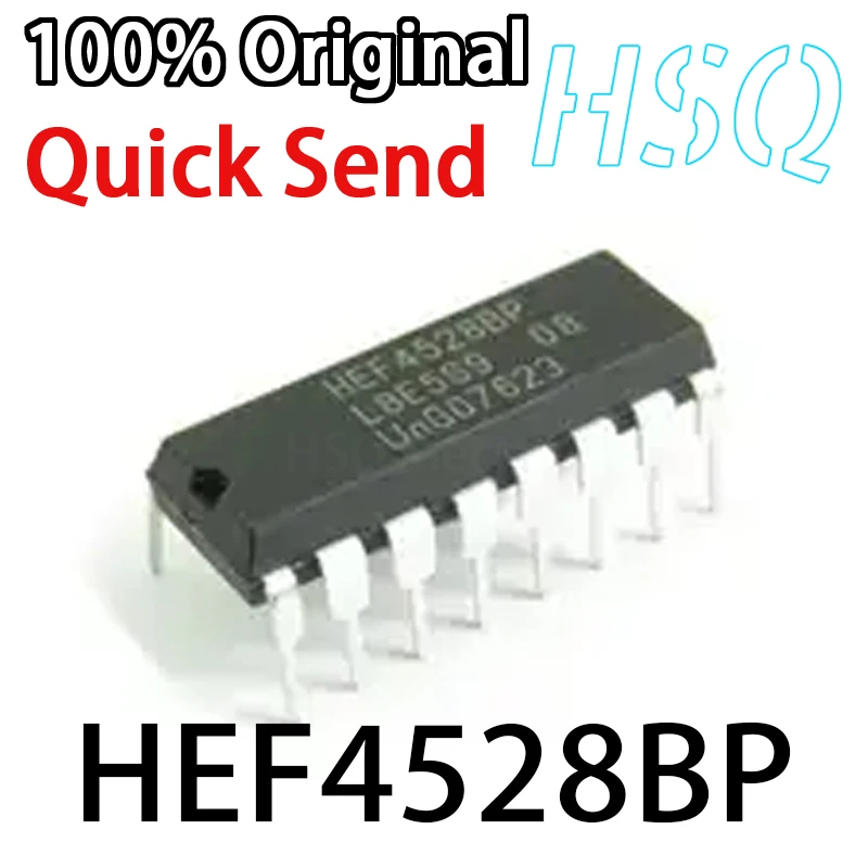 5PCS-New-Original-HEF4528BP-CD4528-DIP-16-Logic-Multi-Frequency ...