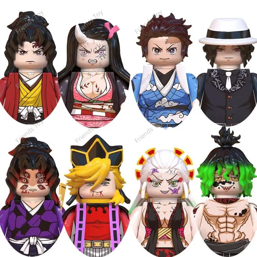 Demon-Slayer-Daki-Giyuutarou-Douma-Kibutsuji-Muzan-Anime-Mini-Man ...