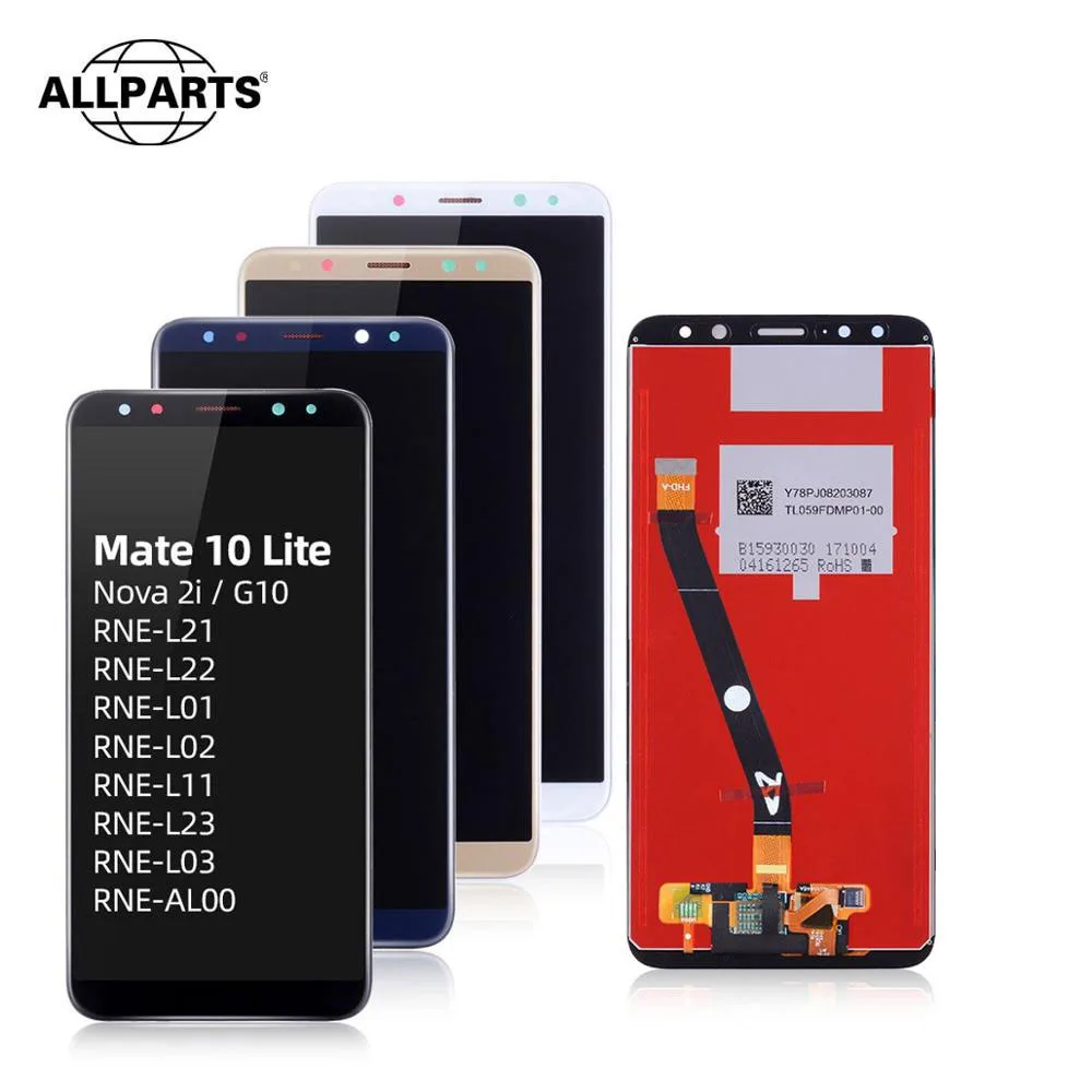 5.9 "จอแสดงผลสำหรับ Huawei Mate 10 Lite Nova 2i LCD Touch Screen ...