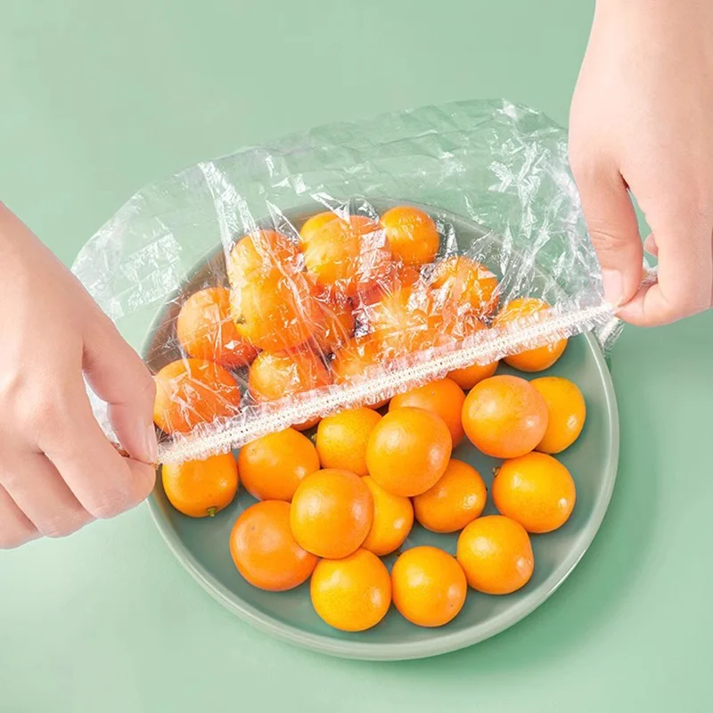 Disposable-Food-Cover-Saran-Wrap-Food-Grade-Fruit-Vegetable-Storage-Bag ...