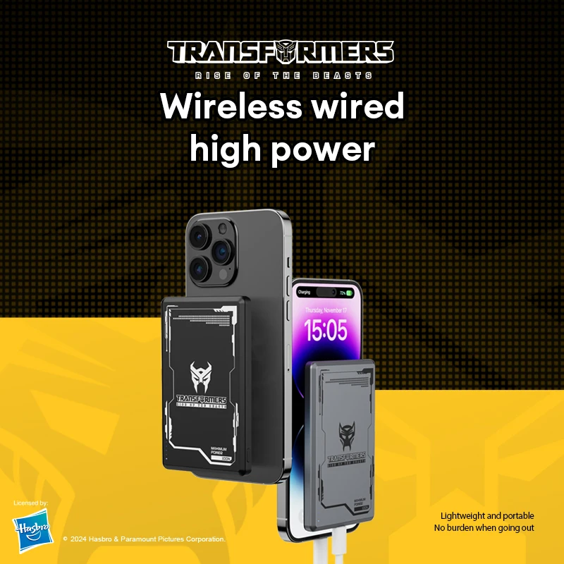 TRANSFORMERS-TF-D01-5000mAh-Magnetic-Wireless-Fast-Charge-Power-Bank ...