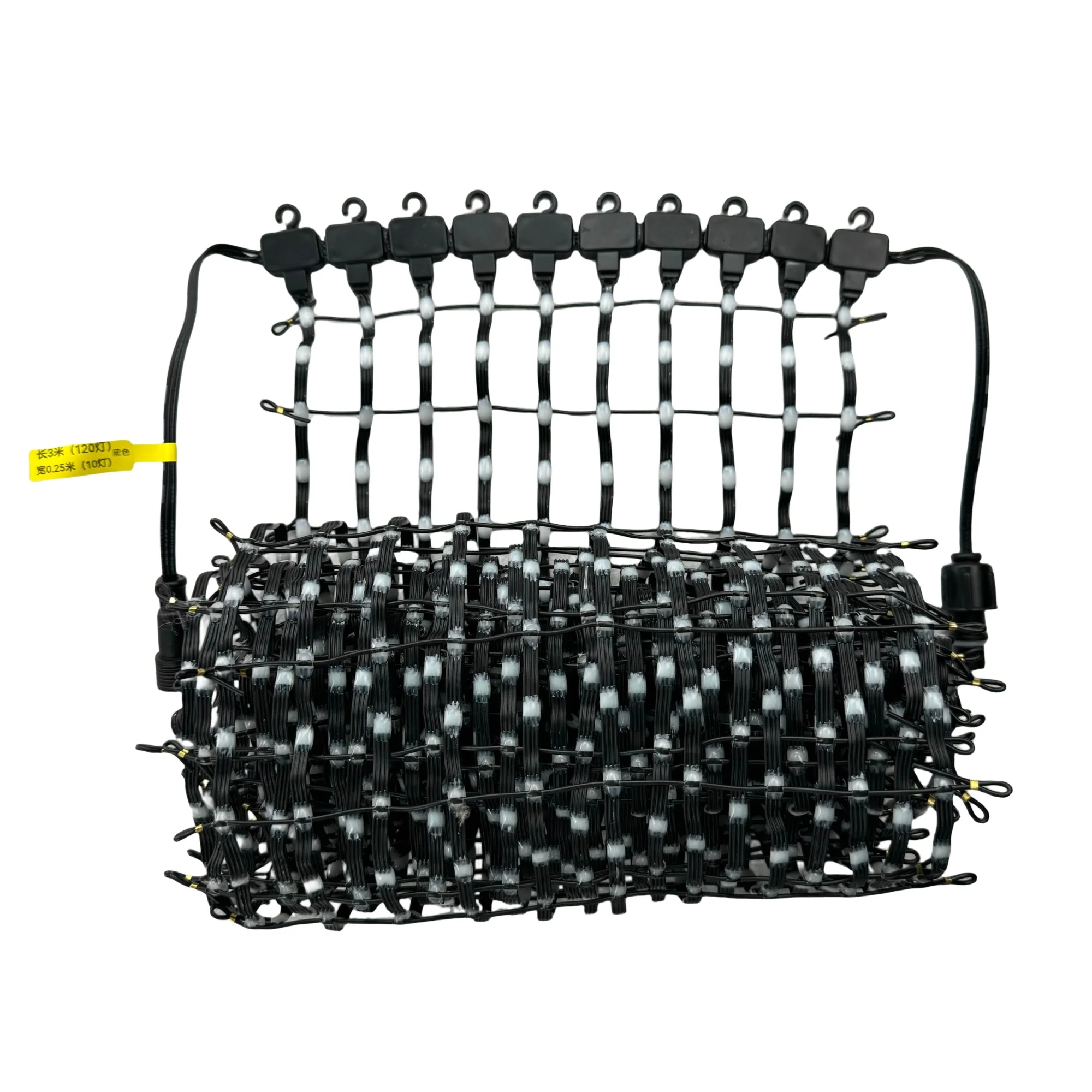 DC12V 25mm Pitch Black Wire Addressable RGB Smart LED Pebble/Seed ...