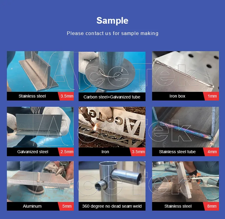 Ручной лазерный сварочный аппарат, 1500 Вт, 2000 Вт, 3000 Вт, лазерный ...