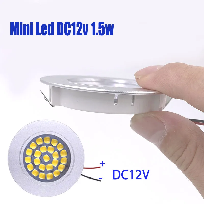 Ultrathin-Light-12v-1-5W-Dimmable-Downlight-Mini-LED-Ceiling-Lamp ...