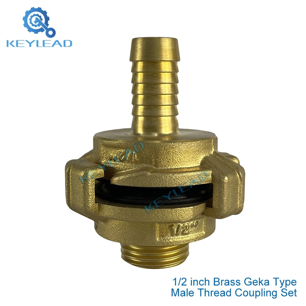 Brass-Geka-Claw-Coupling-Male-Thread-Quick-Connector-Air-Water-Fittings ...