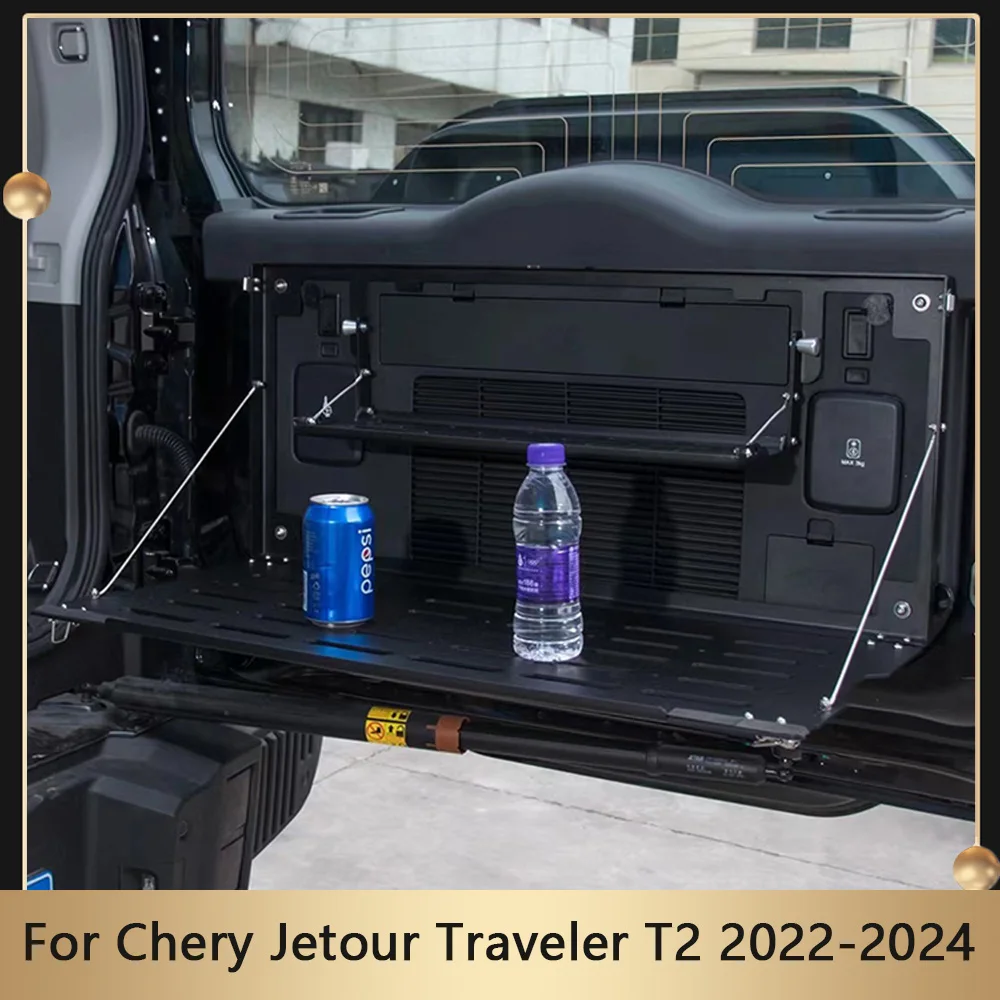 For-Chery-Jetour-Traveler-T2-2022-2023-2024-Tailgate-Storage-Rack-Mesh ...