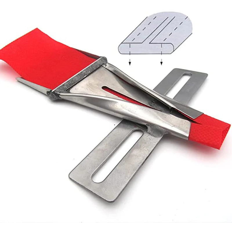 Two Sides Upward Reverse Belt Loop Folder DAYU410 For 2 Needle ...