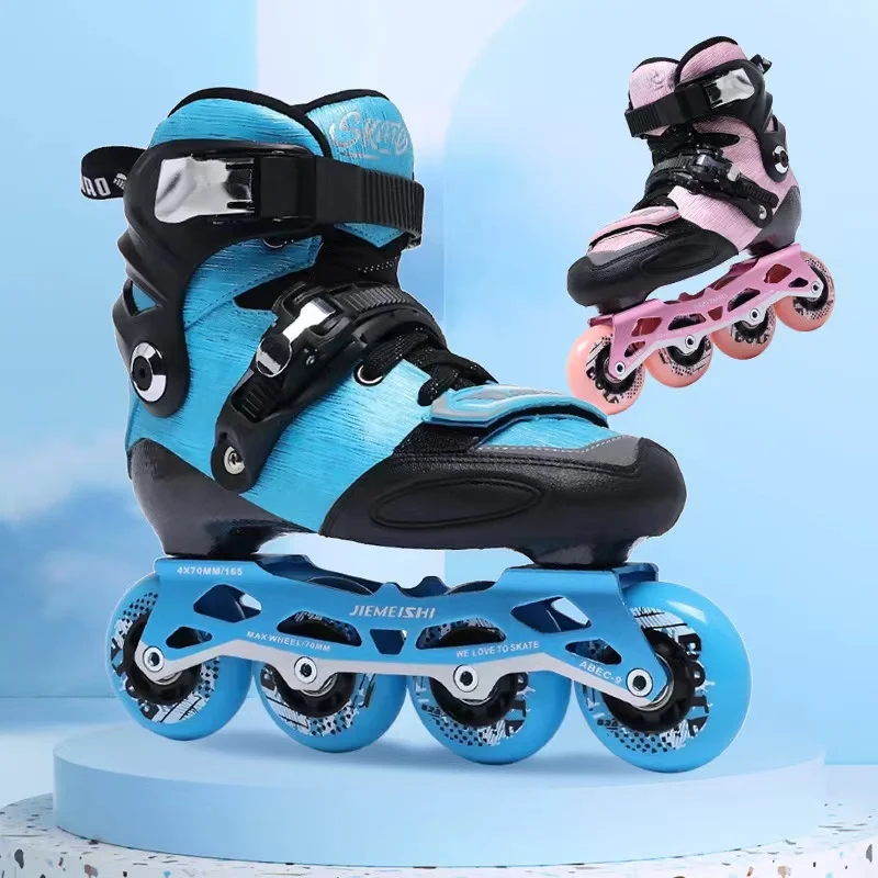 Carbon-Fiber-Speed-Inline-Roller-Skates-Shoes-for-Kids-Flat-Fancy ...