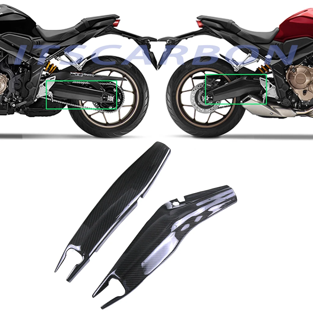 3k Carbon Fiber Motorcycle Accessories Swingarm Swing Arm Cover Parts ...